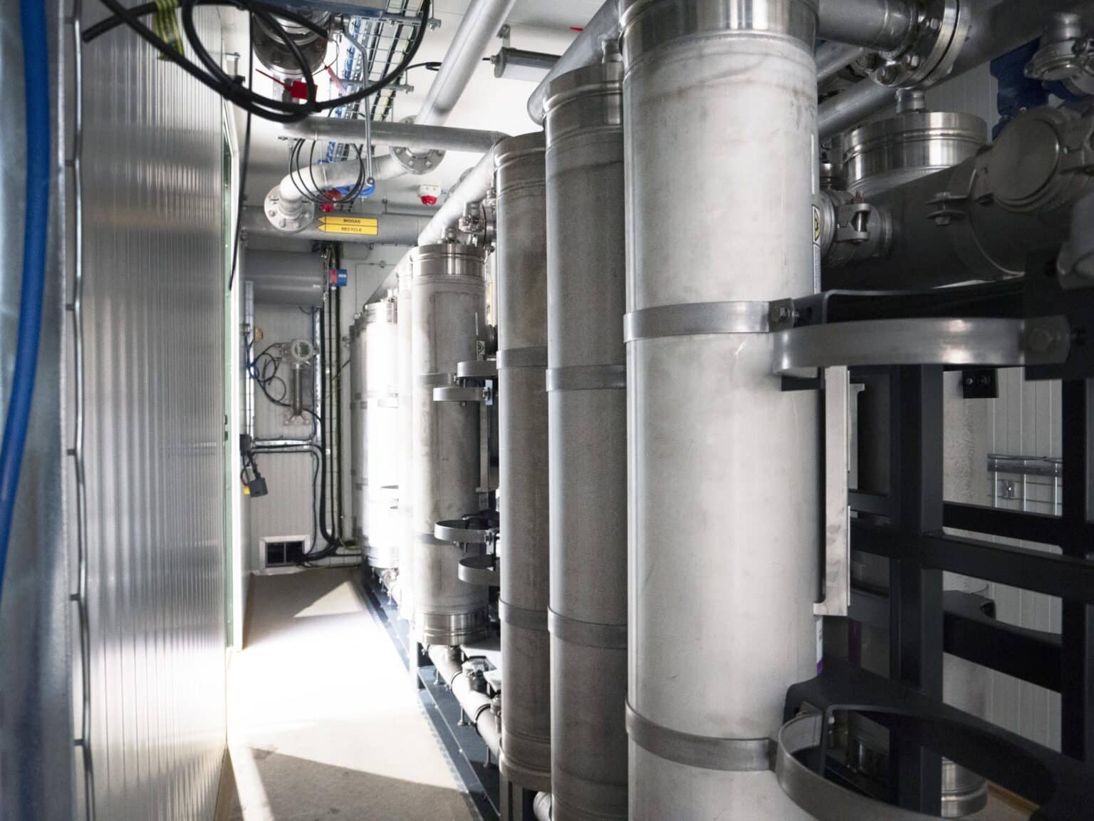 Large-scale biogas upgrading: PurePac Supra | Bright Renewables