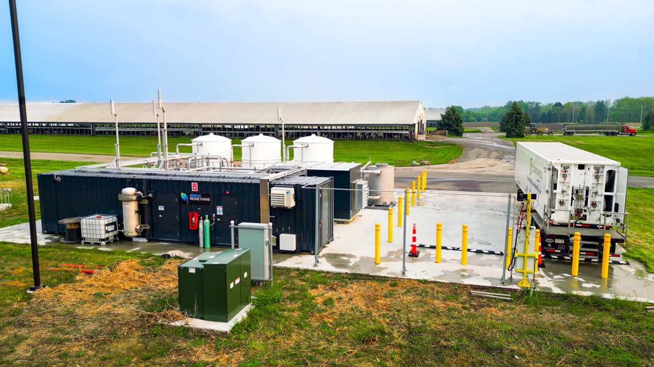 Bio-CNG & virtual pipeline project in Michigan, USA