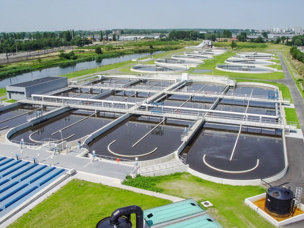 Bright and Aquafin provide green gas and cleaner water in Antwerp