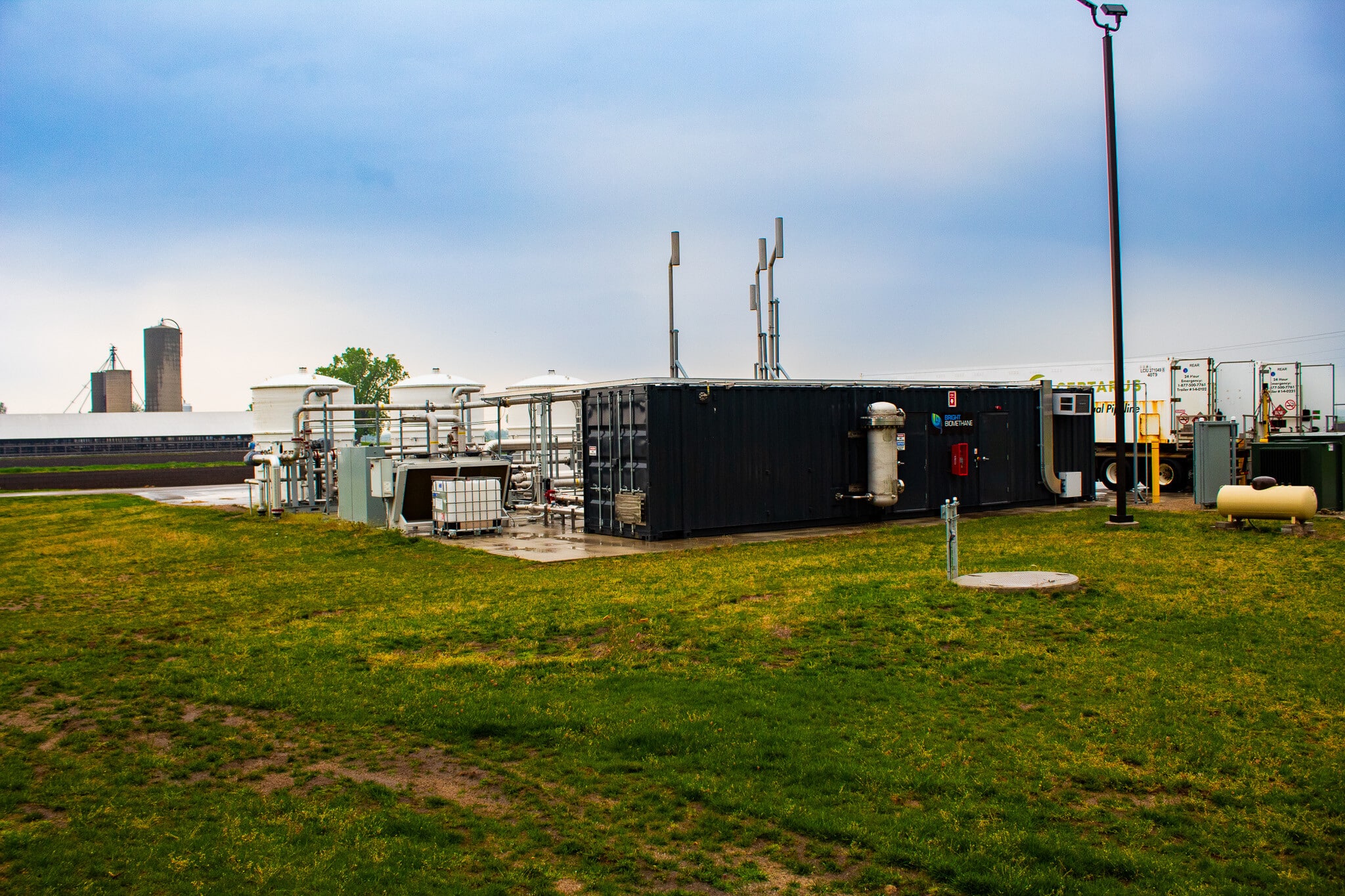 Bio-CNG & virtual pipeline project in Michigan, USA