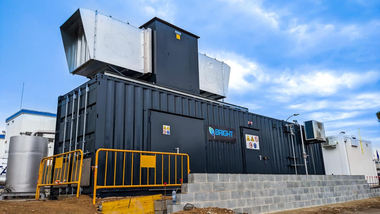 PurePac Compact biogas upgrading project near Barcelona, Spain